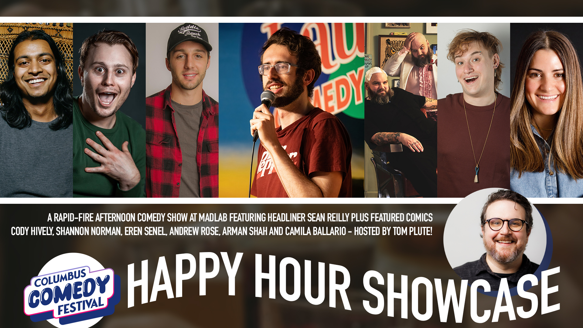 Happy Hour Showcase at MadLab – Columbus Comedy Festival